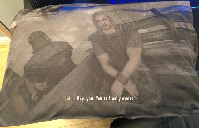This Skyrim Pillow Is The Stuff Of Dreams