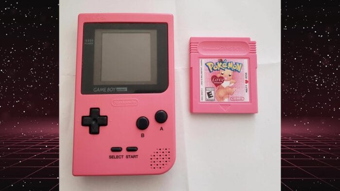 Pokemon Fan Creates Pink Version Cartridge As Valentine's Gift