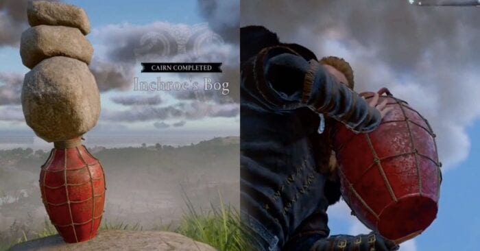Assassin's Creed: Valhalla Player Shares Tip To Make Stacking Stones Easier