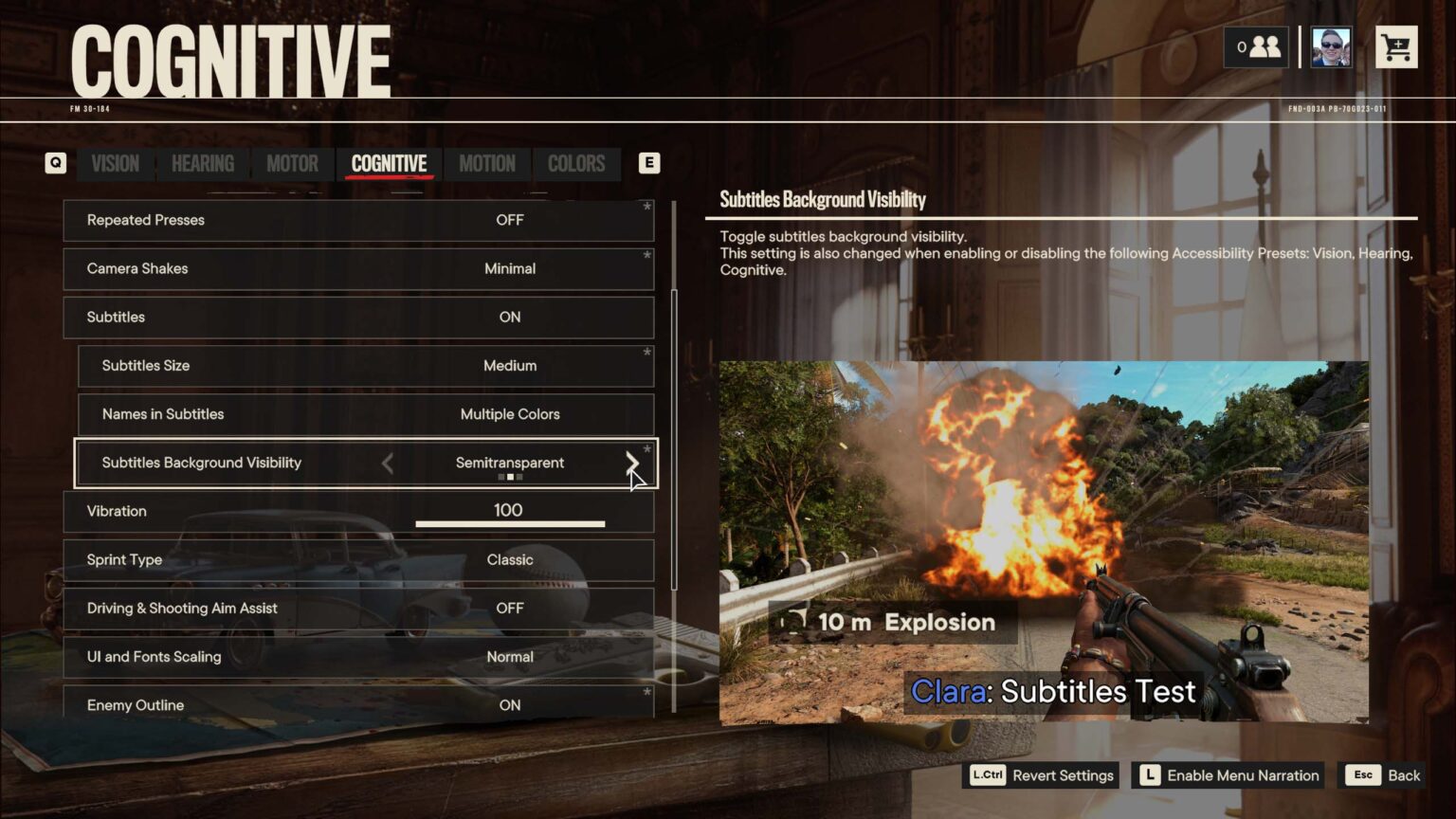 Far Cry 6 Accessibility Options Explained