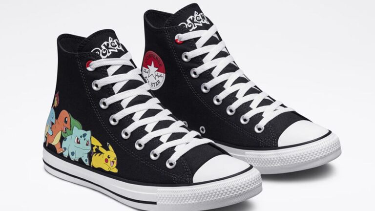 Pokemon Themed Converse Line Revealed For 25th Anniversary