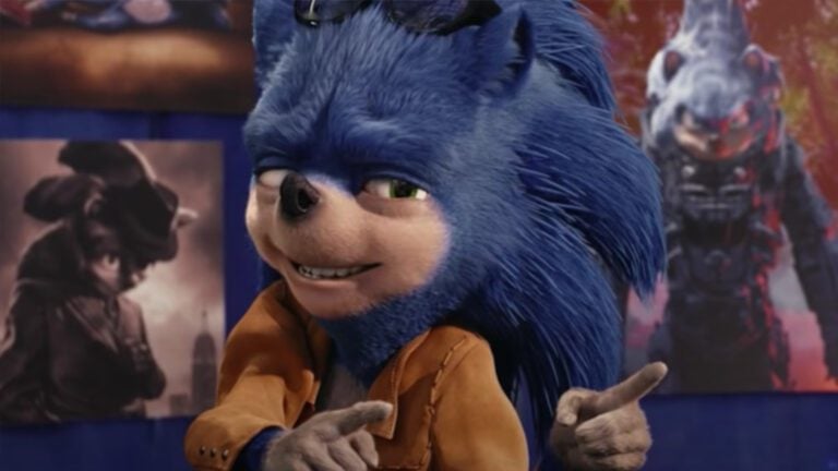 Ugly Sonic Returns In Chip N Dale Disney+ Movie