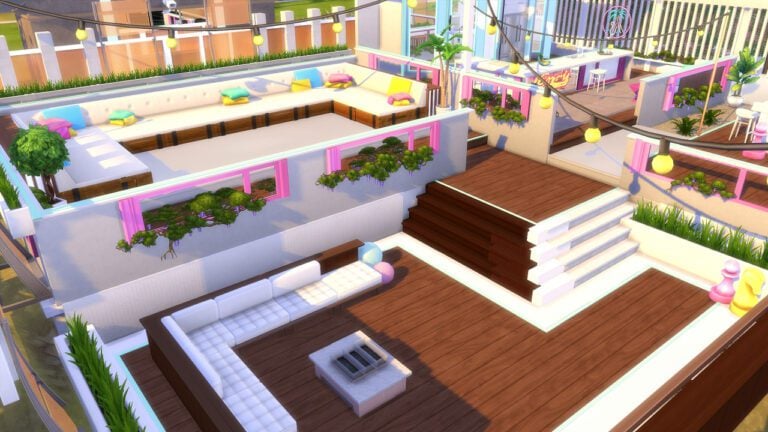 Love Island fan's recreation of the villa in Sims 4 is amazing