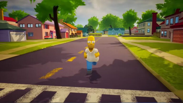 Simpsons Hit & Run remaster is open world and looks impressive