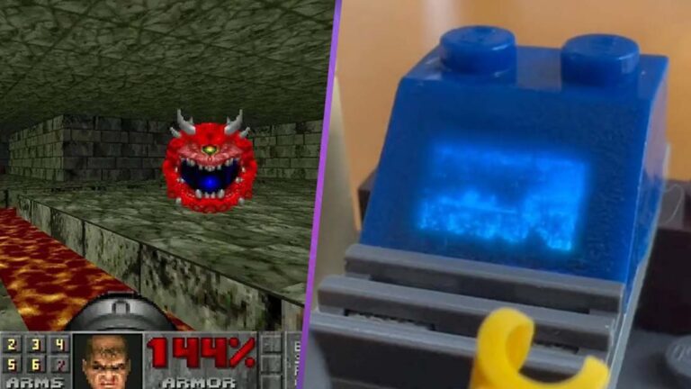 Watch how this man ports DOOM to a LEGO brick