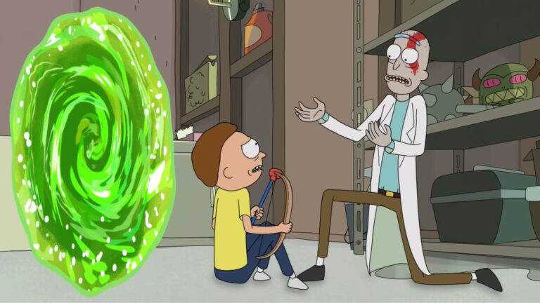 Rick and Morty get an epic God of War crossover